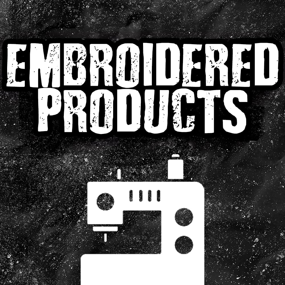 Embroidered Products – Punk With A Camera