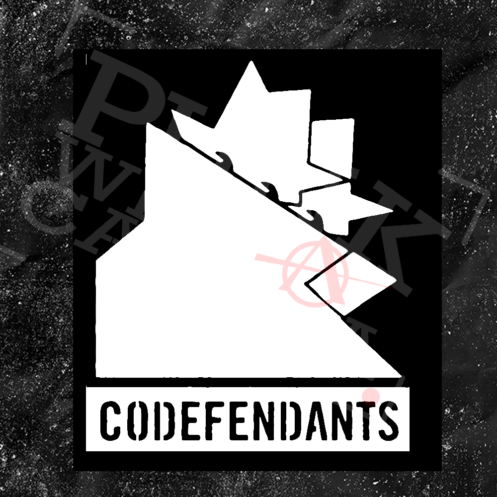 Codefendants Logo Design – Punk With A Camera