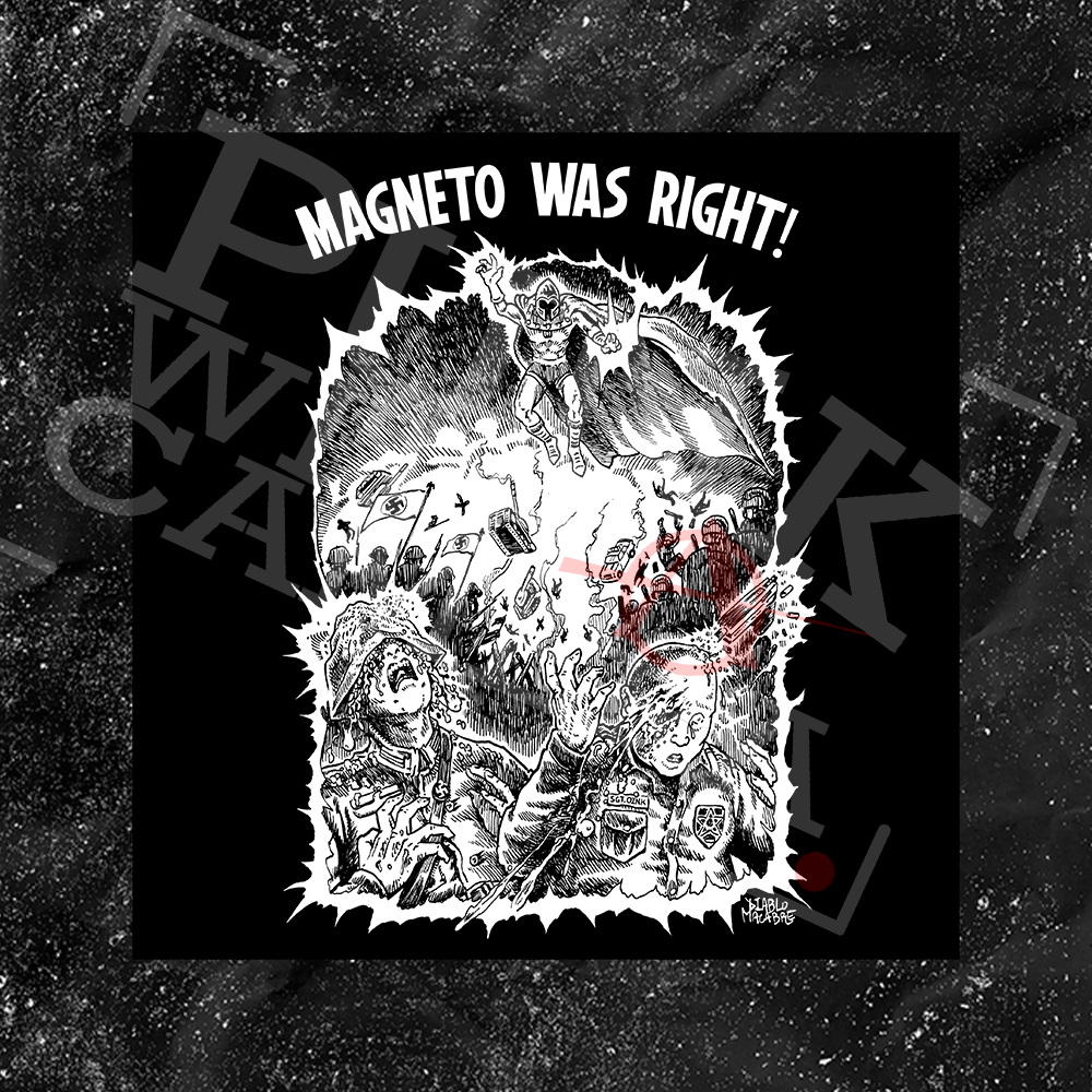 Magneto Was Right - Sticker (3X3) – Punk With A Camera