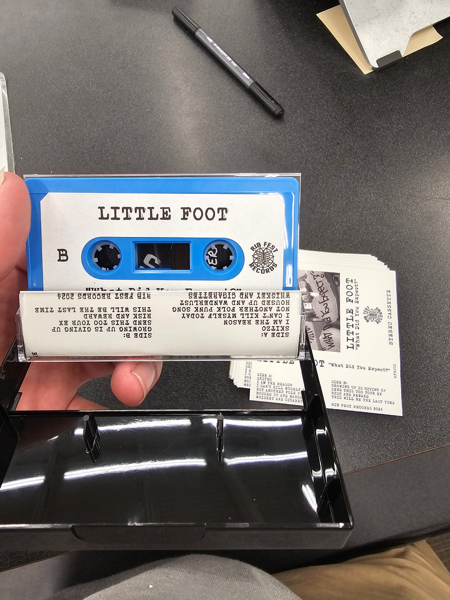 Little Foot - What Did You Expect? - Cassette – Punk With A Camera