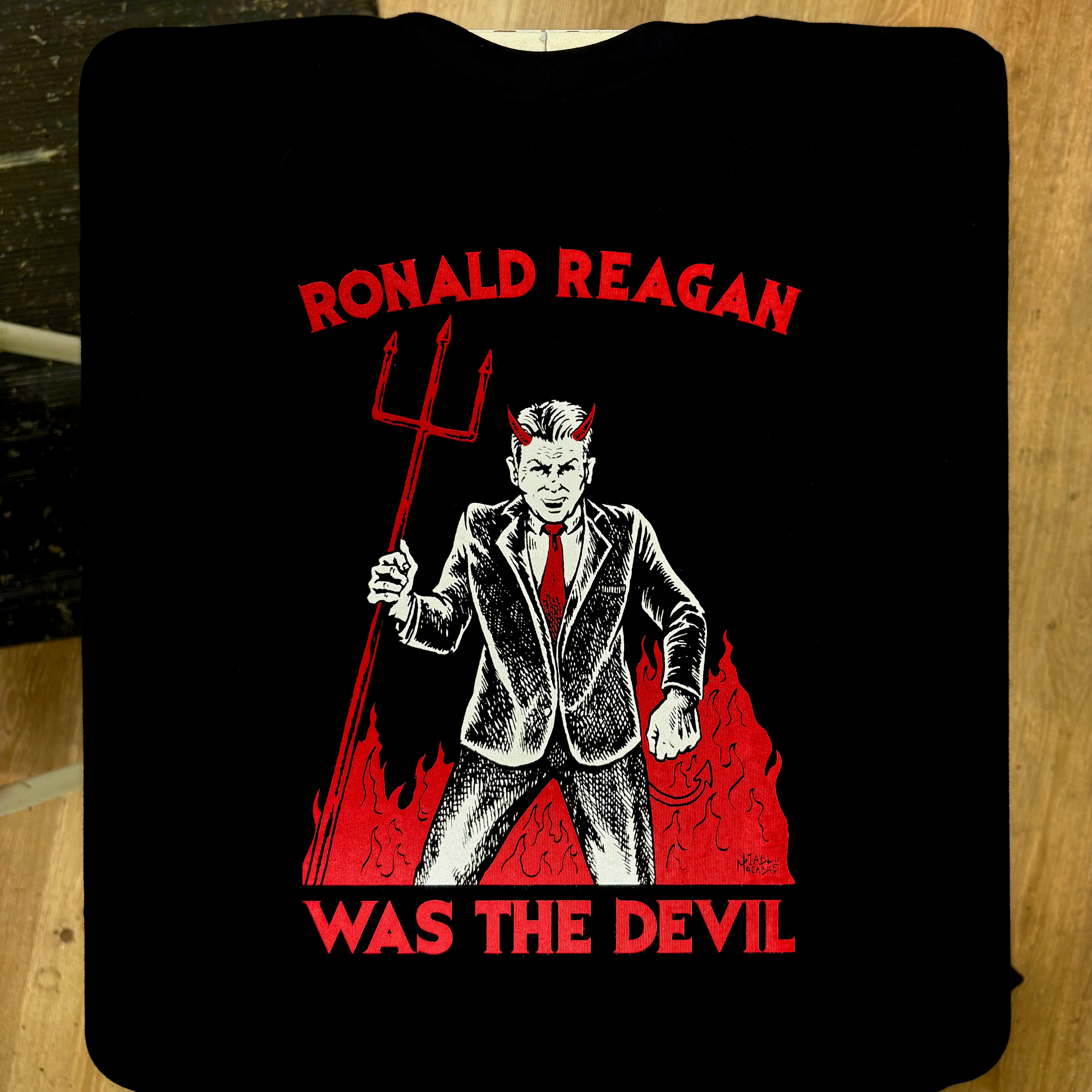 Ronald Reagan Was The Devil - Diablo Macabre – Punk With A Camera