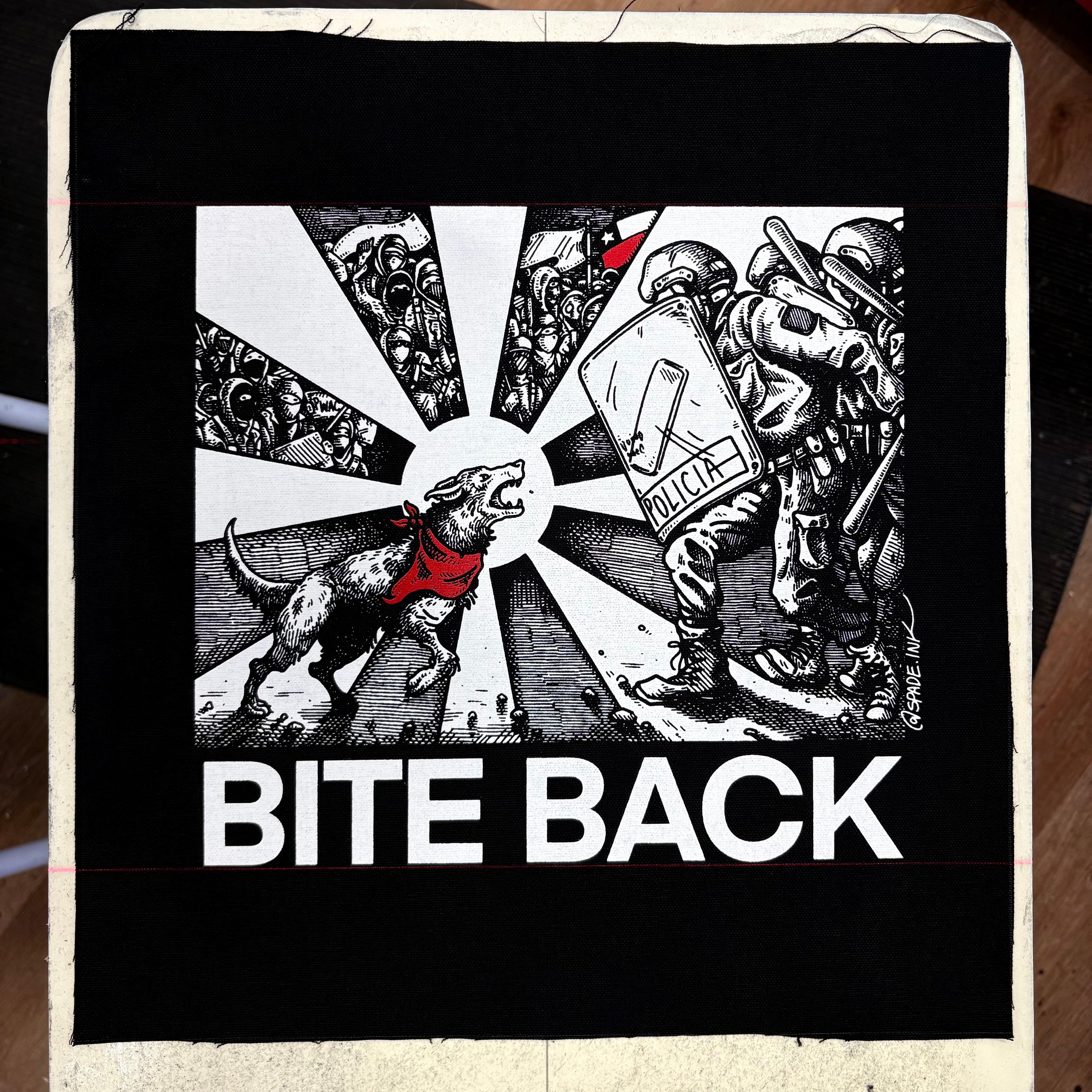 Bite Back - Backpatch – Punk With A Camera