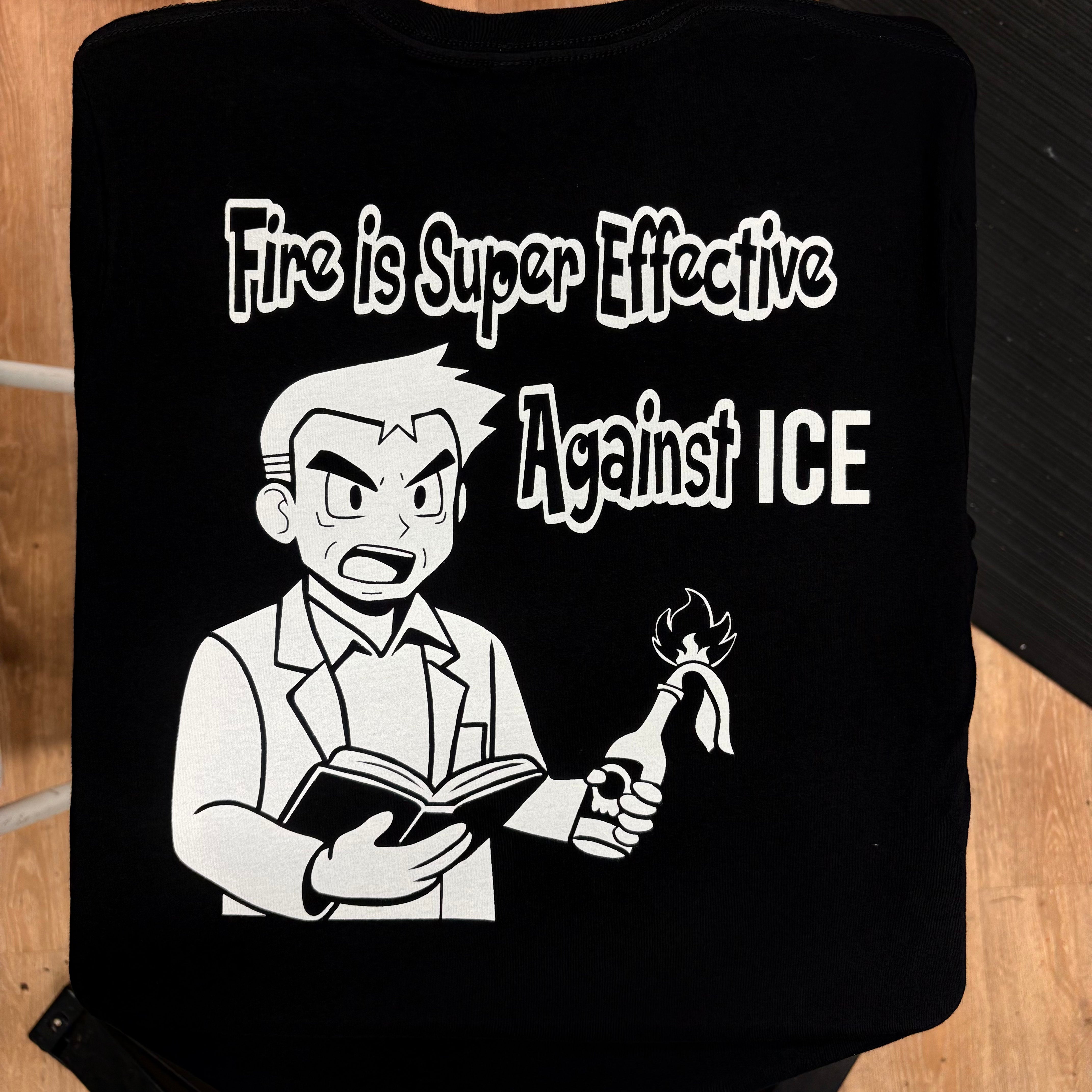 Fire Is Super Effective Against ICE- Sticker (3X3) – Punk With A Camera