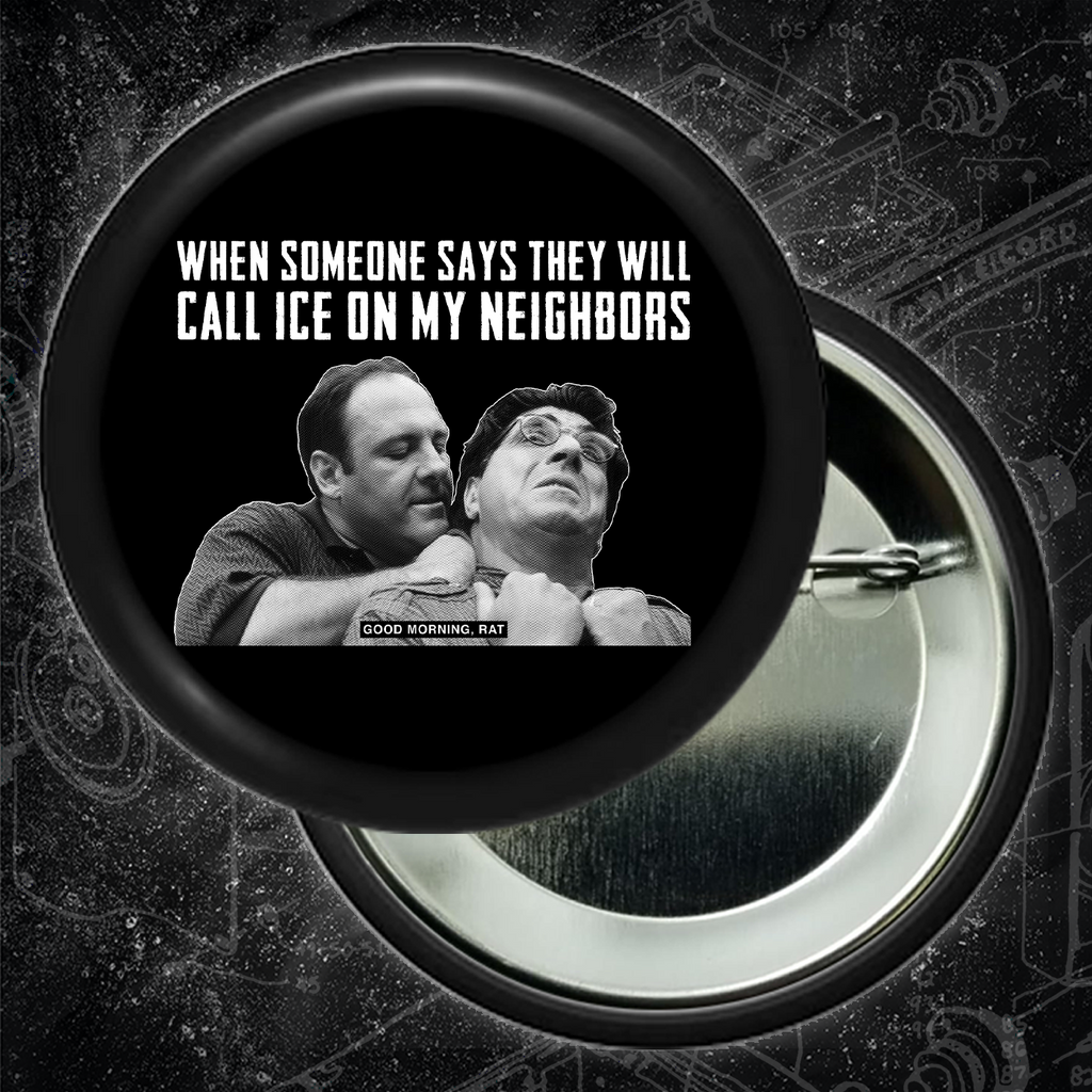 Good Morning Rat - Buttons (1.5, & 2.25 Inch) – Punk With A Camera