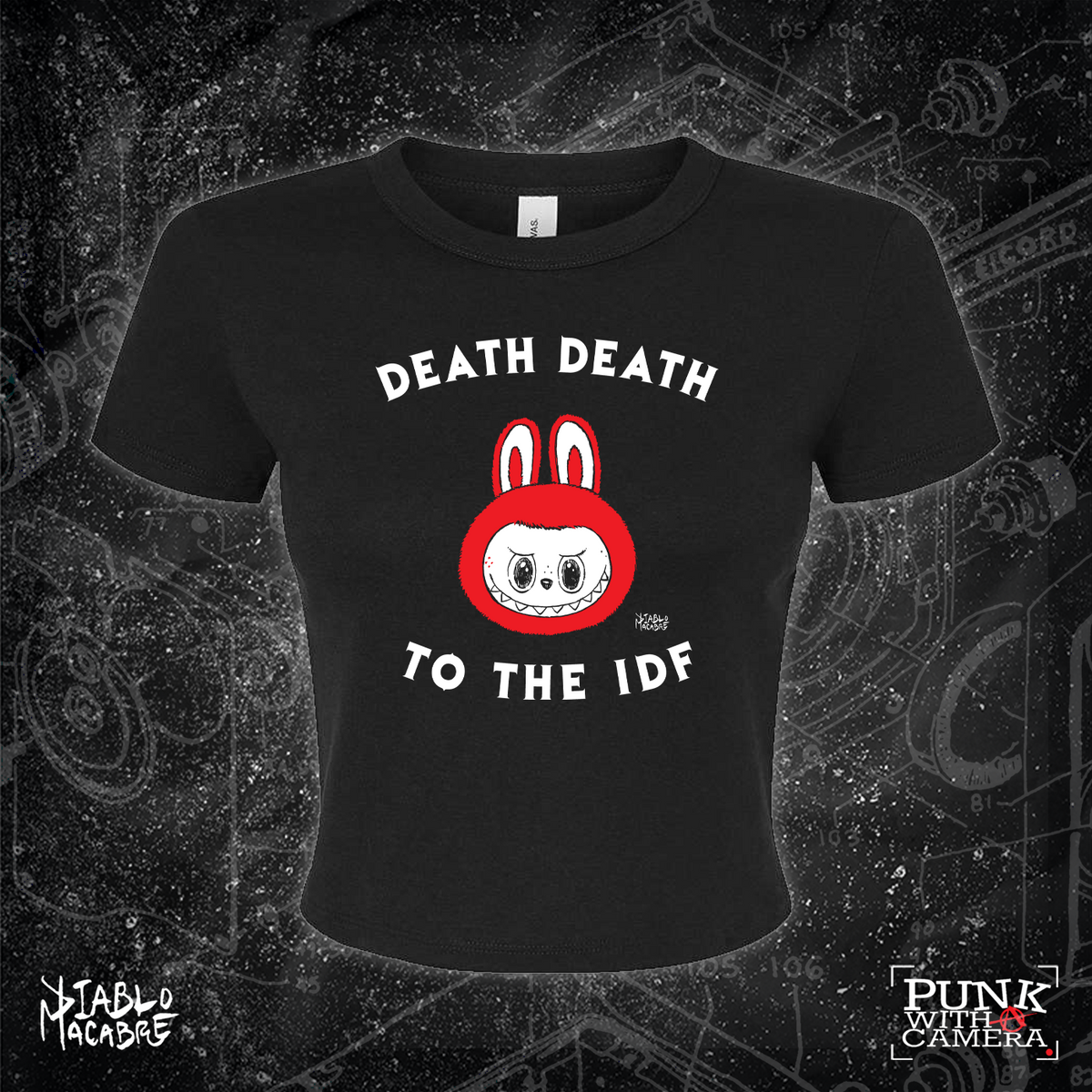 Labubu - Red Two Color Version - Diablo Macabre – Punk With A Camera