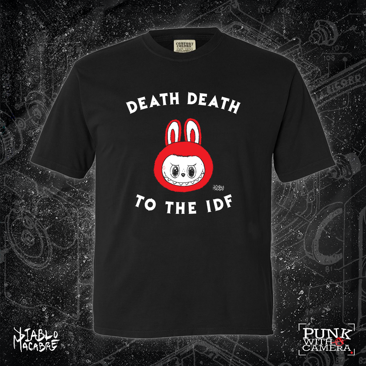 Labubu - Red Two Color Version - Diablo Macabre – Punk With A Camera