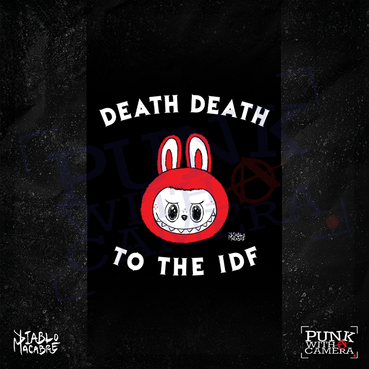 Labubu - Red Two Color Version - Diablo Macabre – Punk With A Camera