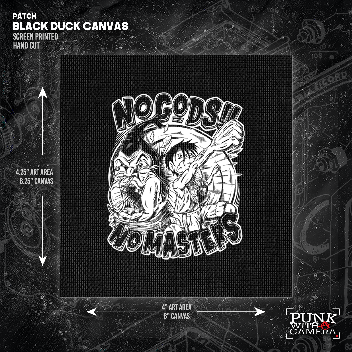 No Gods No Masters - Patch (4x4) – Punk With A Camera