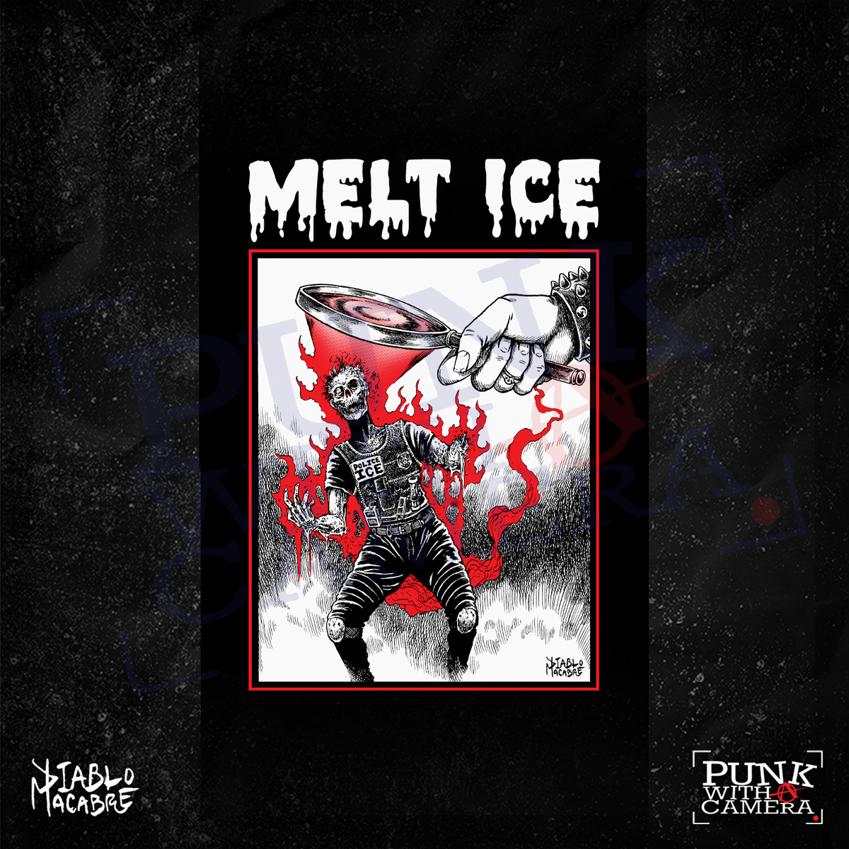 MELT ICE - Sticker (3X3) – Punk With A Camera