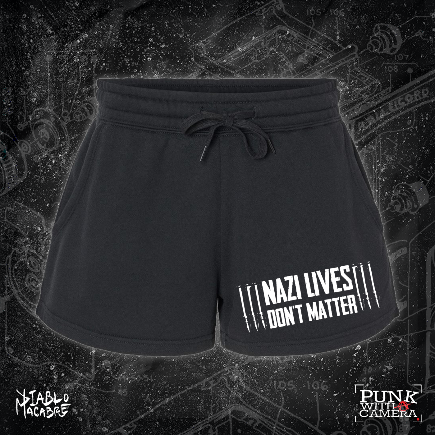 Nazi Lives Dont Matter - Sweat Shorts – Punk With A Camera