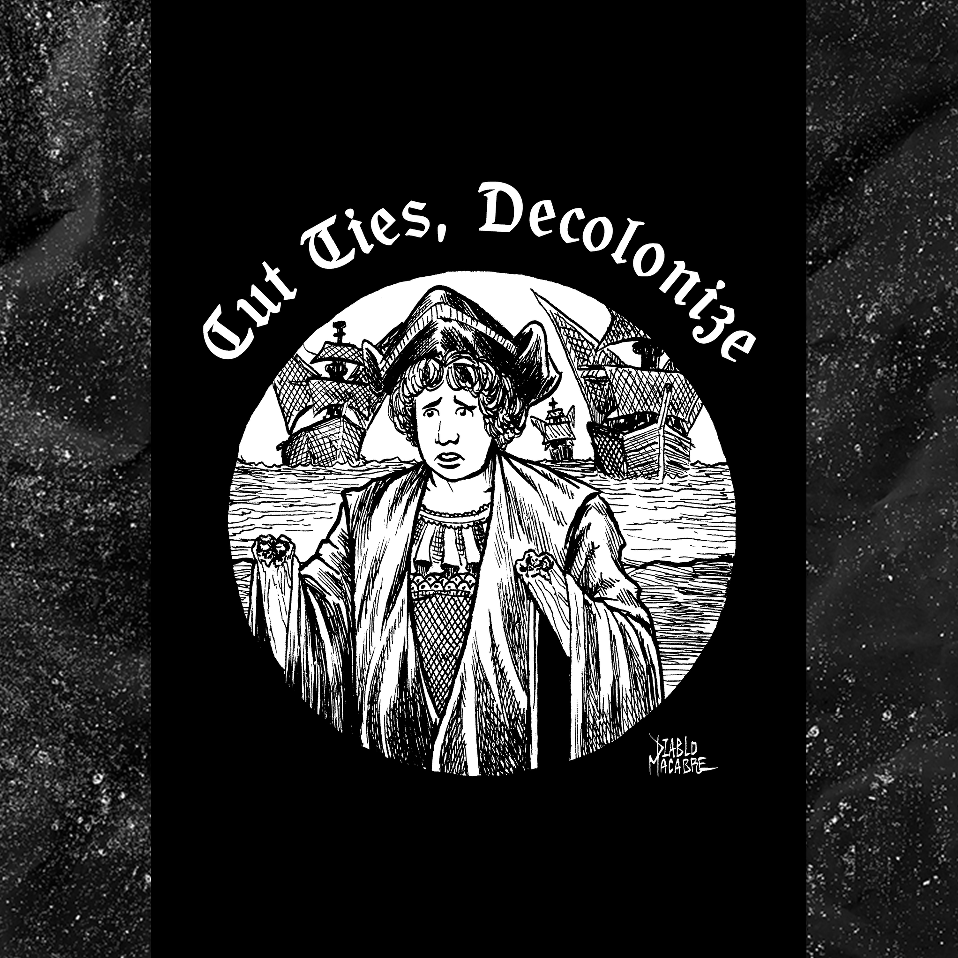 Cut Ties, Decolonize - Sticker (3X3) – Punk With A Camera